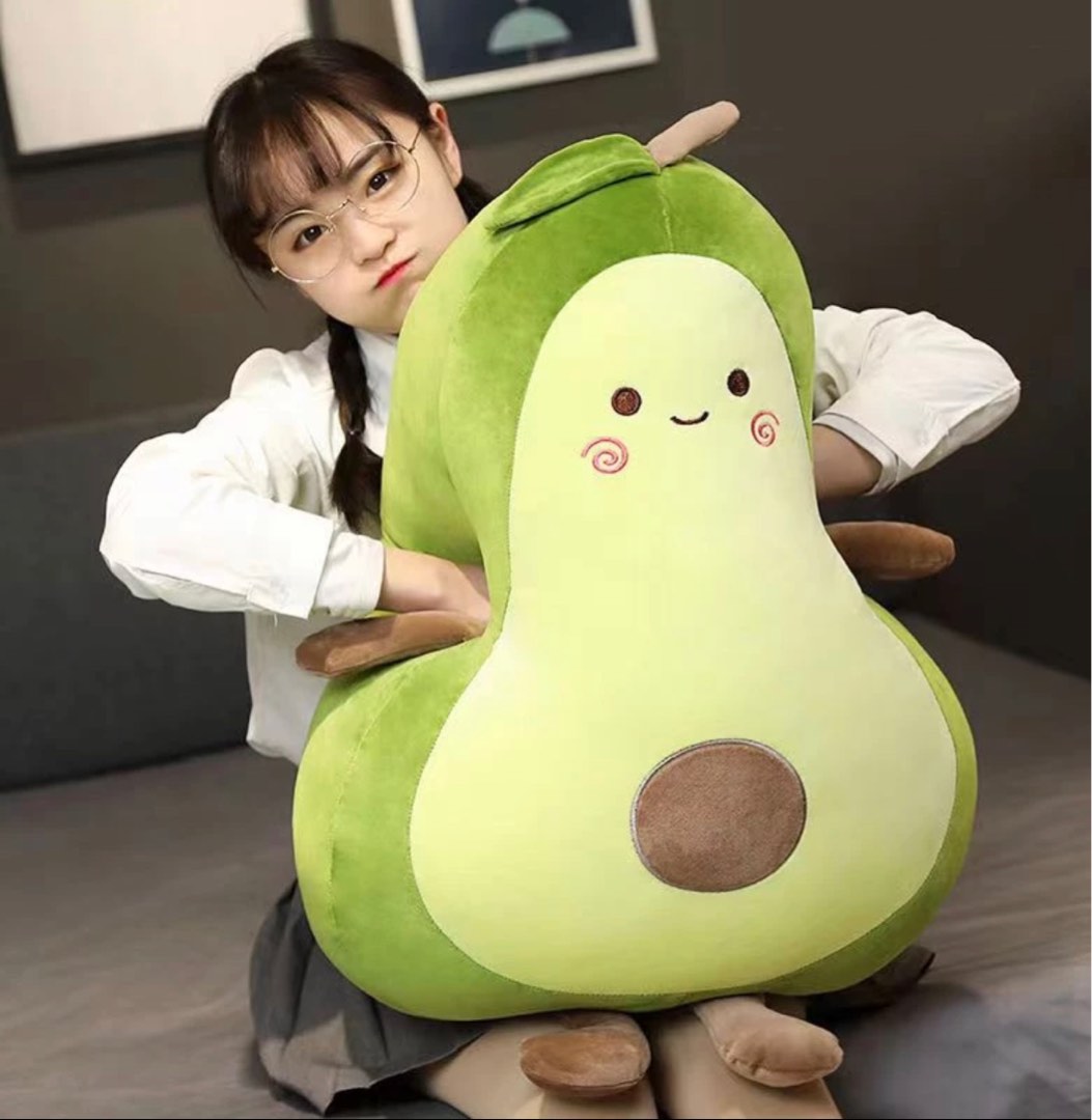 Avocado Doll Super Cute Avocado Soft Toys child Plush Toy kid Soft Toys for Pillow gift Doll ...
