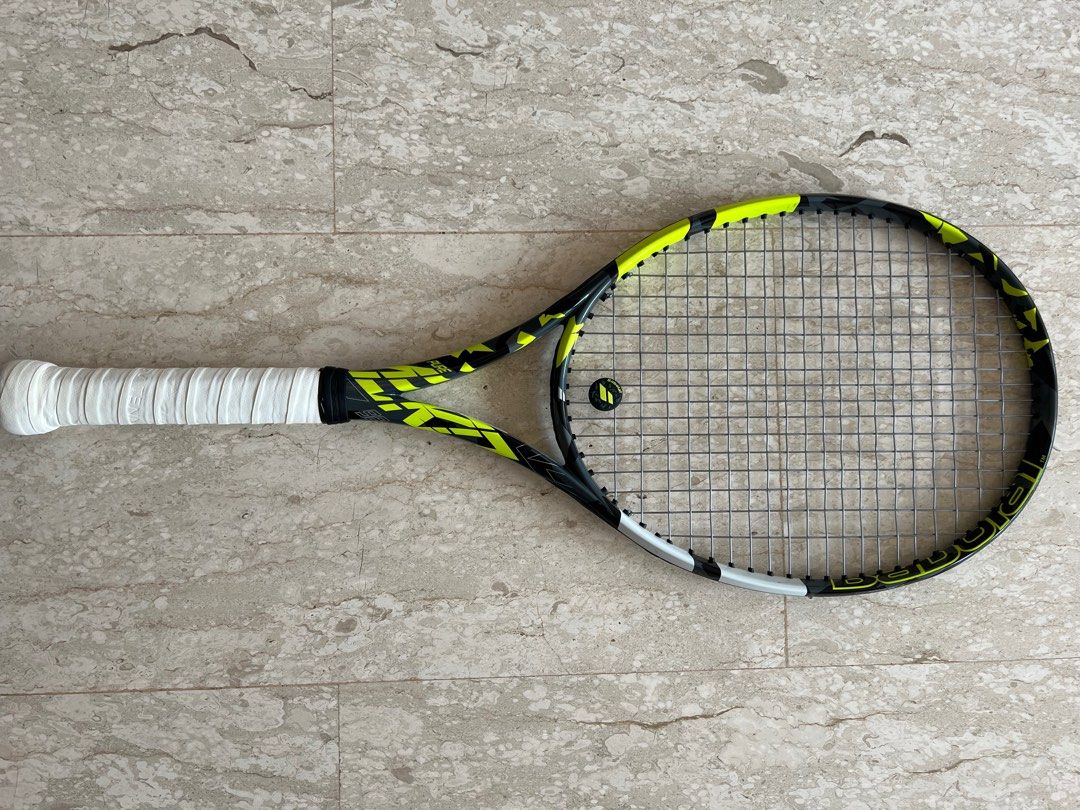 Babolat Pure Aero 98 Tennis Racket L2, Sports Equipment, Sports & Games ...