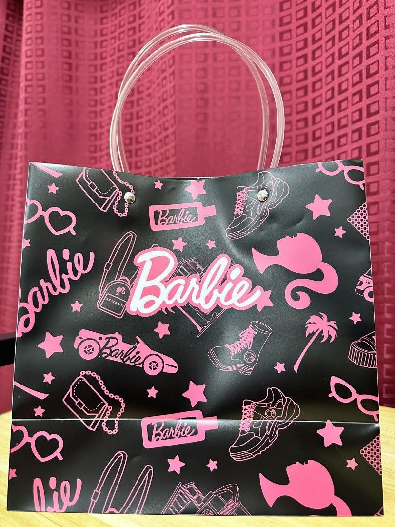 Barbie gift bag miniso on Carousell