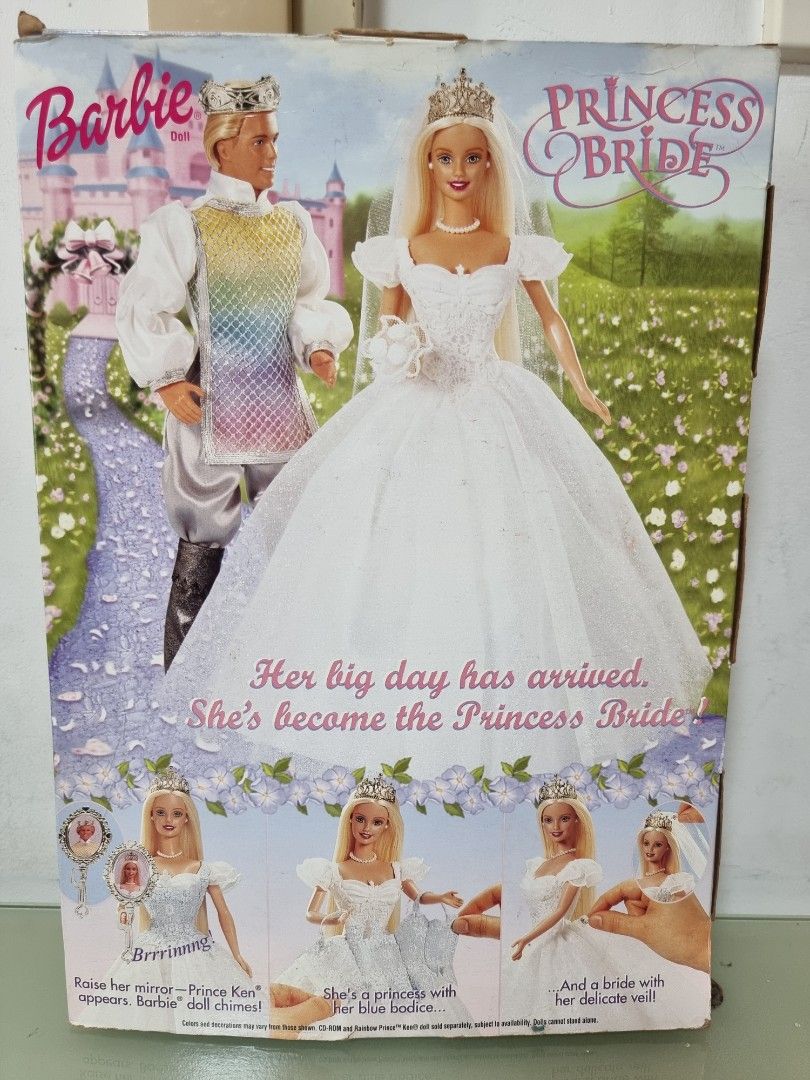 Barbie Princess Bridge doll, Hobbies & Toys, Toys & Games on Carousell
