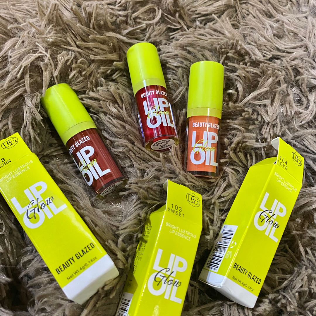 Beauty glazed lip oil, Beauty & Personal Care, Face, Makeup on Carousell