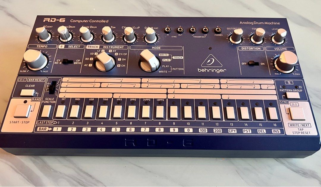 Behringer RD6 analog drum machine, Audio, Other Audio Equipment on ...