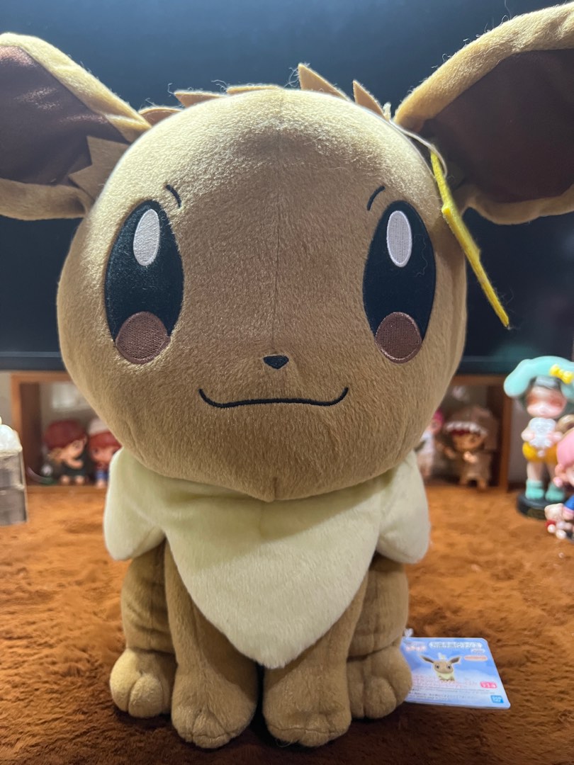 Big Head Eevee Plush on Carousell