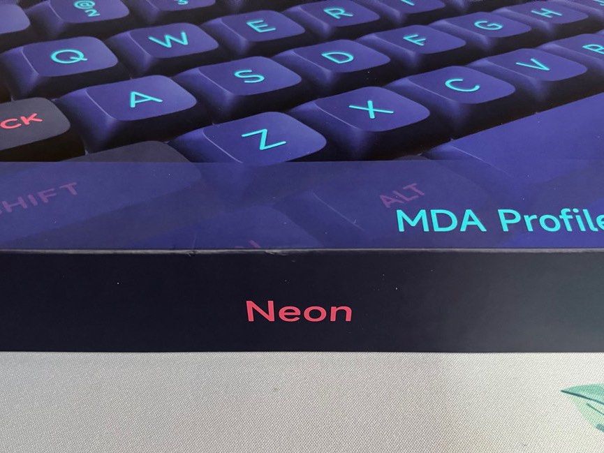 Akko neon keycaps | MDA profile | double-shot PBT, Computers & Tech ...