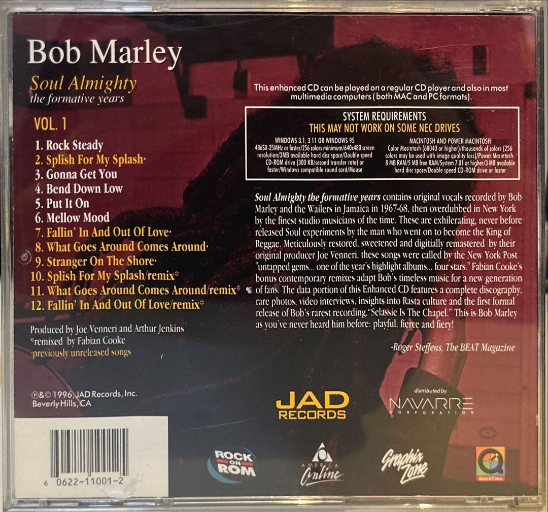 Bob Marley: Soul Almighty, Hobbies & Toys, Music & Media, CDs & DVDs on ...