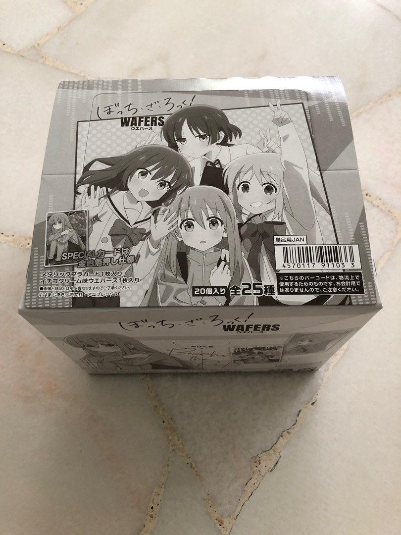 Bocchi The Rock! Wafer Box, Hobbies & Toys, Memorabilia & Collectibles ...