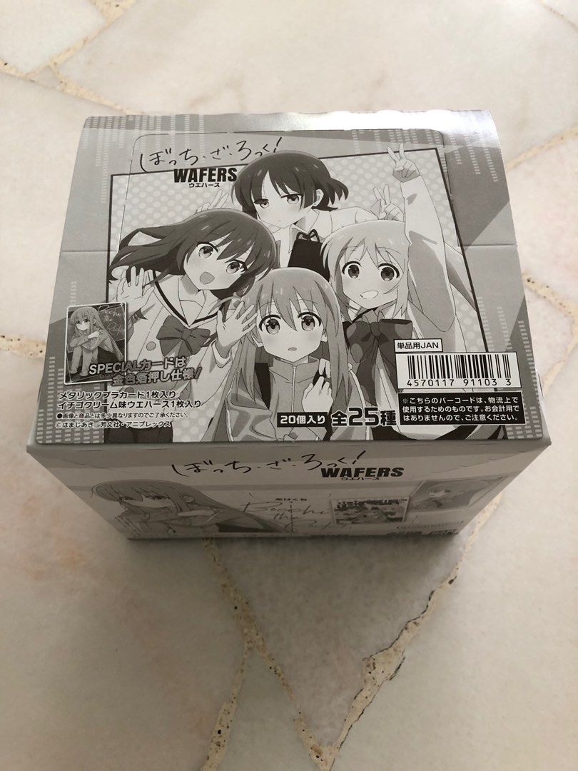 Bocchi The Rock! Wafer Box, Hobbies & Toys, Memorabilia & Collectibles ...