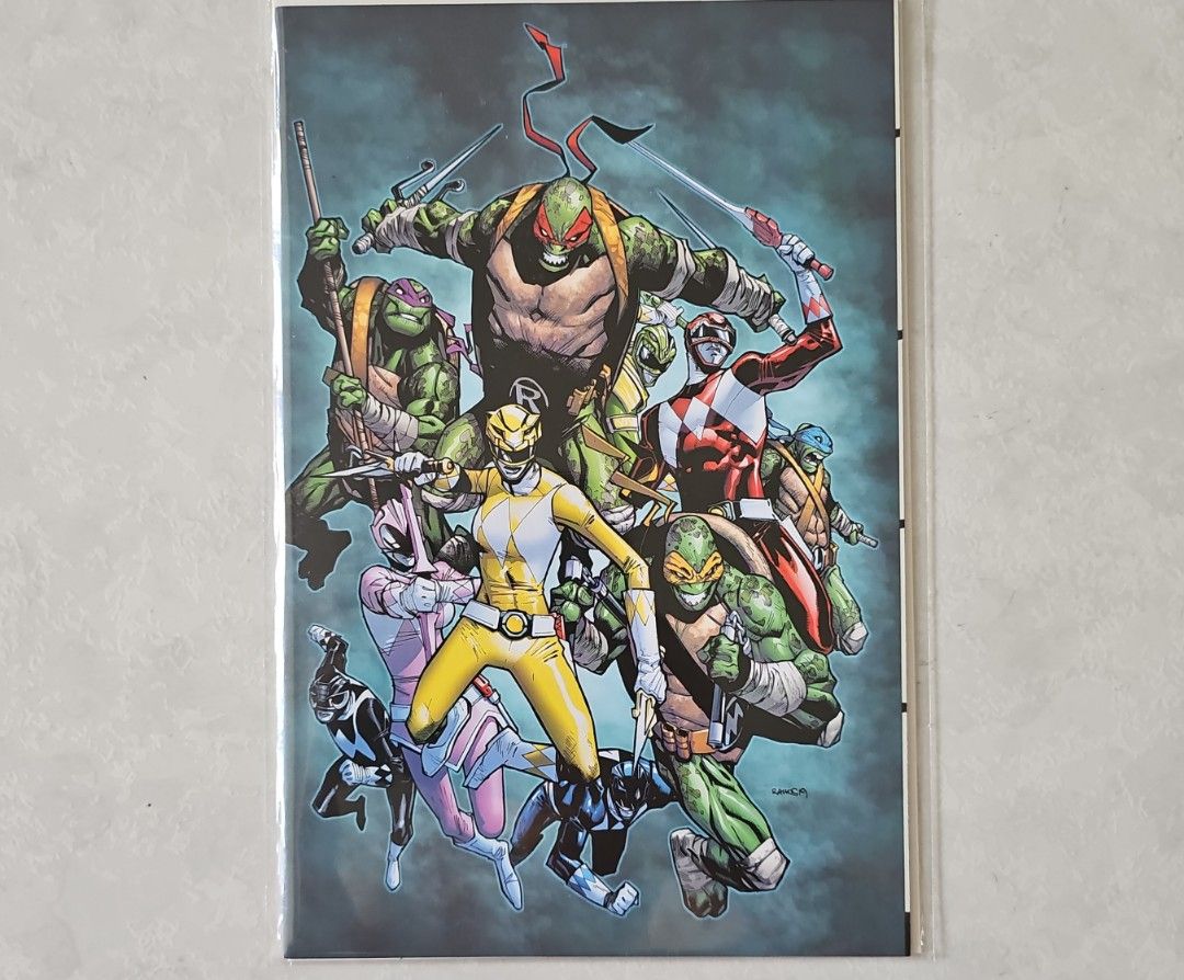 Boom IDW Comics Mighty Morphin Power Rangers Teenage Mutant Ninja ...