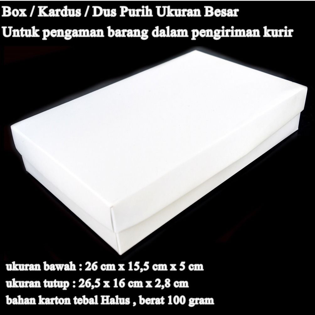 Box Murah / Kardus / Dus Ukuran Besar White, Desain & Kerajinan Tangan ...