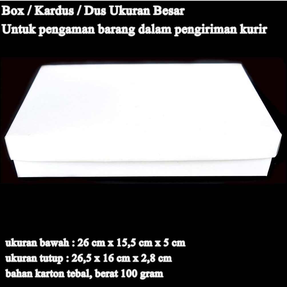 Box Murah / Kardus / Dus Ukuran Besar White, Desain & Kerajinan Tangan ...