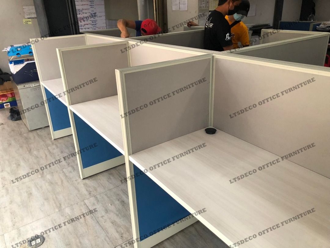 BPO WORKSTATION TABLE FURNITURE OFFICE PARTITIONS on Carousell