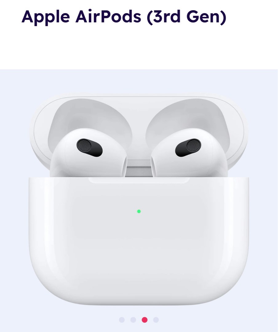 Brand new Apple Gen 3 AirPods MagSafe case, Audio, Earphones on Carousell