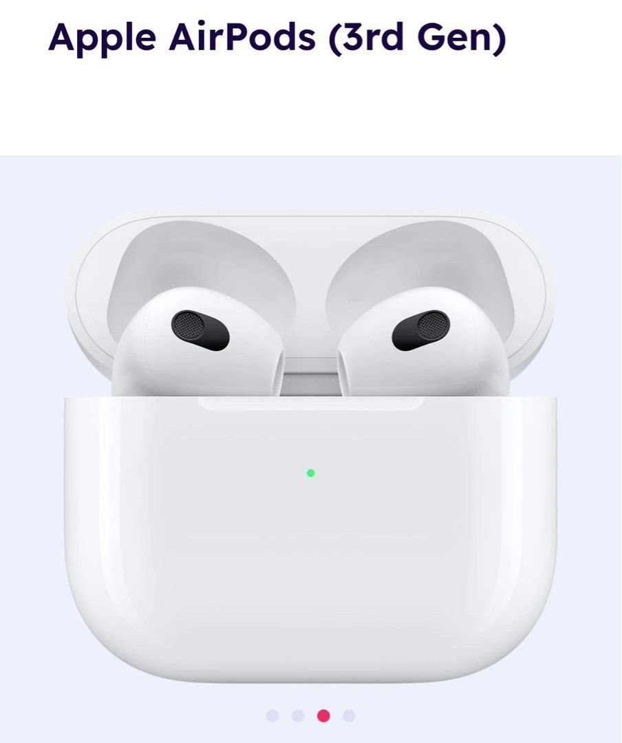 Brand new Apple Gen 3 AirPods MagSafe case, Audio, Earphones on Carousell