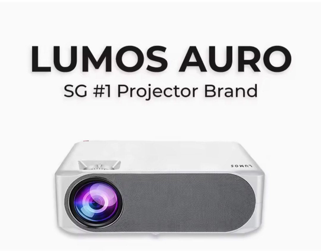 (Brand new) LUMOS Auro short throw projector, TV & Home Appliances, TV ...