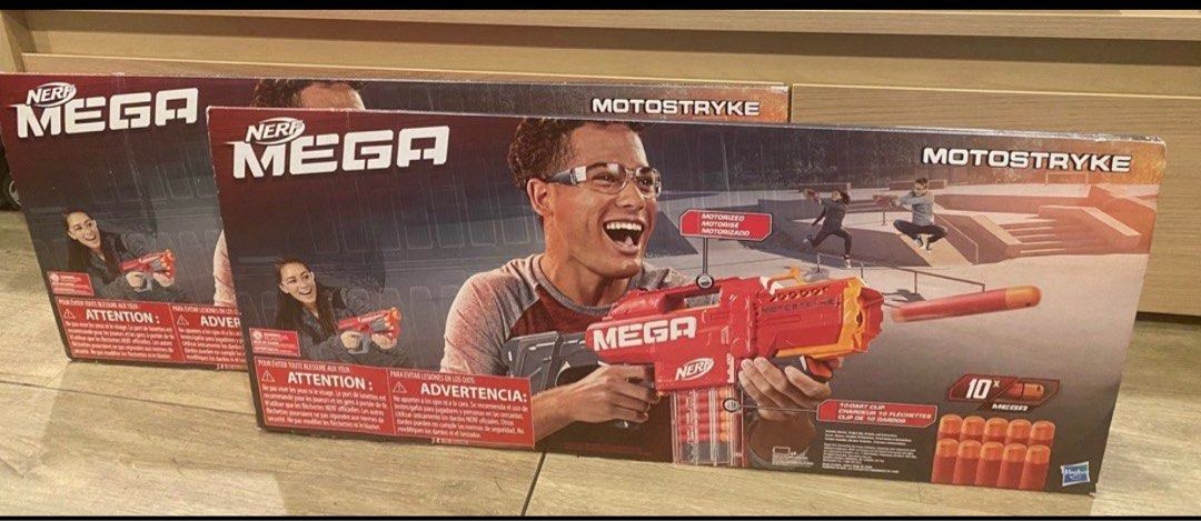 Brand New Nerf Mega Motostryke, Hobbies & Toys, Toys & Games on Carousell