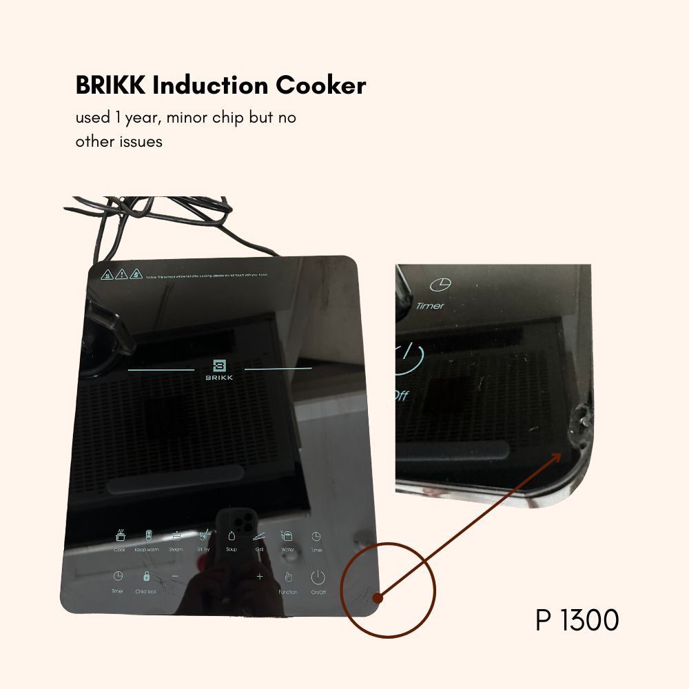BRIKK Induction Cooker - MOVING OUT SALE on Carousell