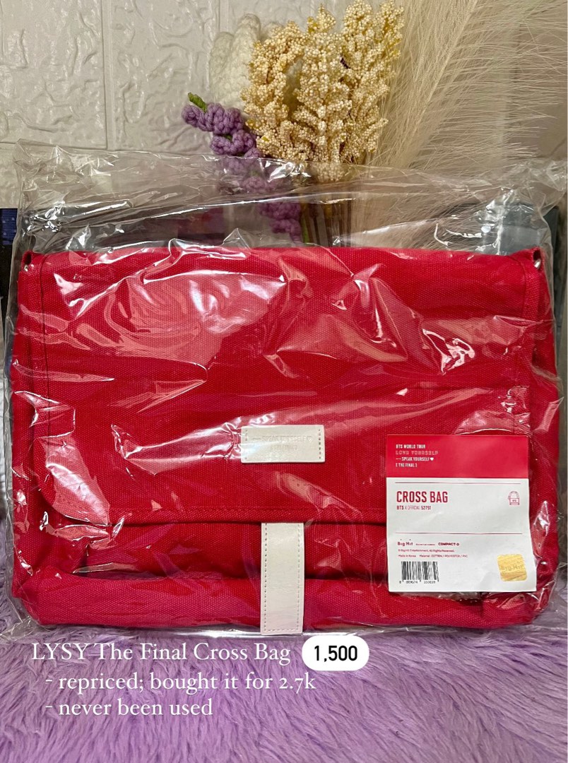 [ON-HAND] BTS LYSY The Final Cross Bag, Hobbies & Toys, Memorabilia ...