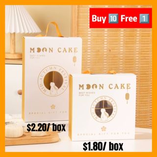 Ready Stock ~ Mooncake Box Packaging Mooncake Gift Box Mooncake Food ...