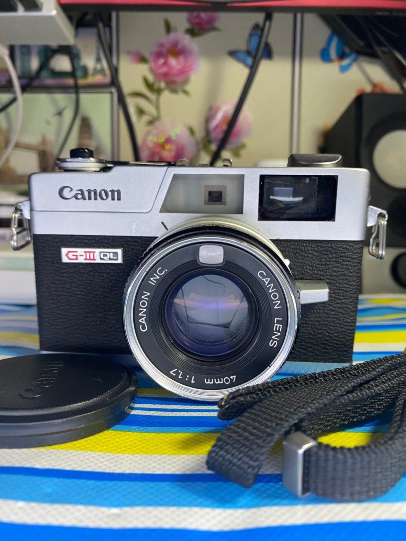 Canon Canonet QL17 Giii G3 Film Camera, Photography, Cameras on Carousell