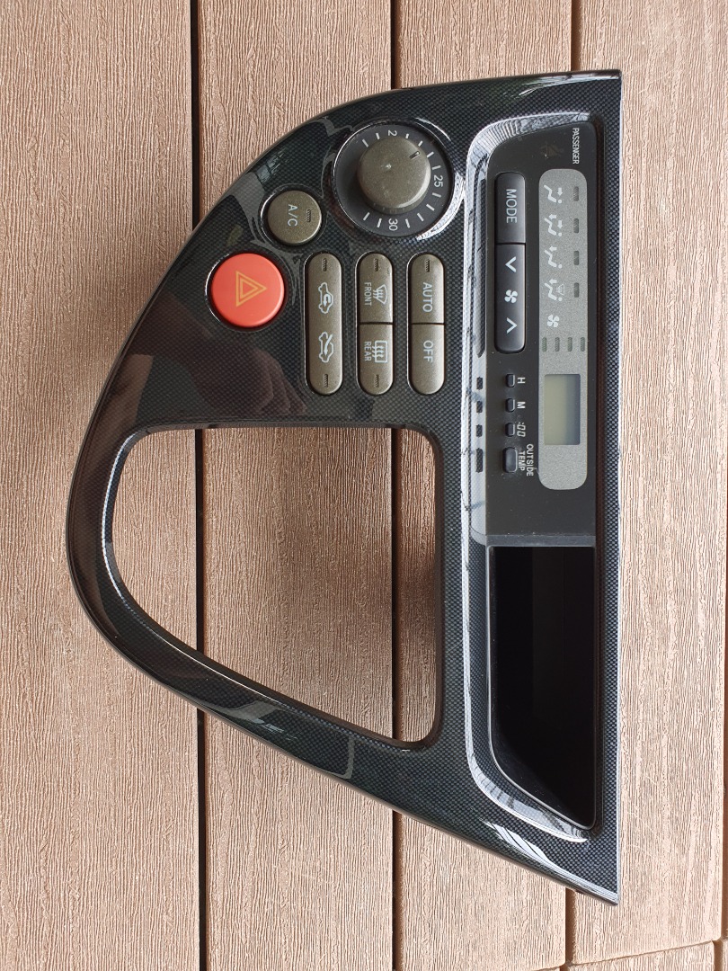 Carbon Fiber Toyota Wish control console, Car Accessories, Accessories ...