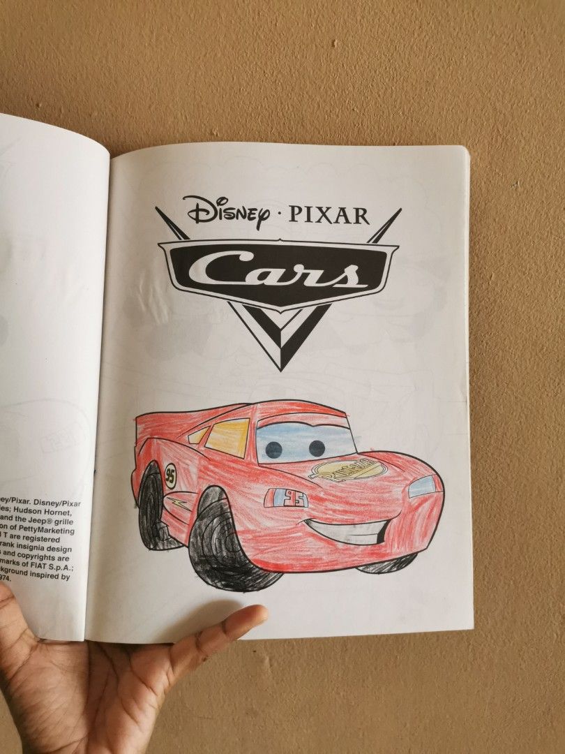 Cars colouring book, Hobbies & Toys, Stationery & Craft, Other ...