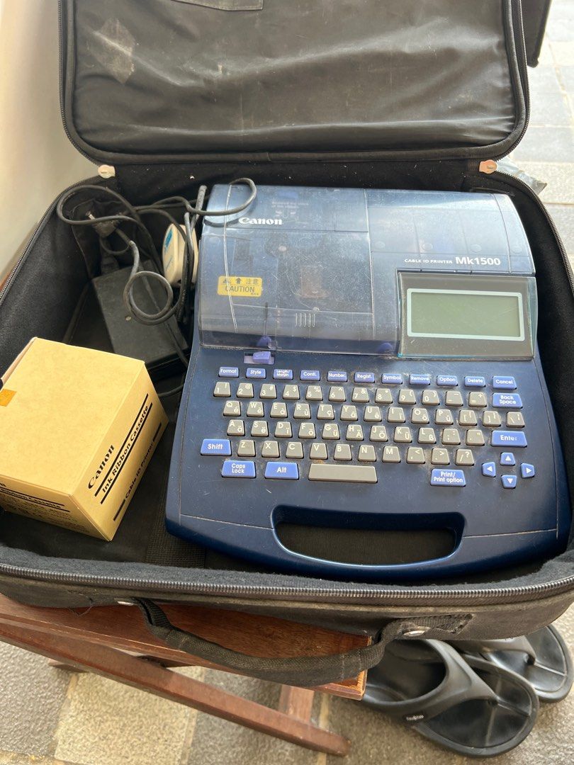 Casio MK1500 Labelling Machine, Computers & Tech, Printers, Scanners ...