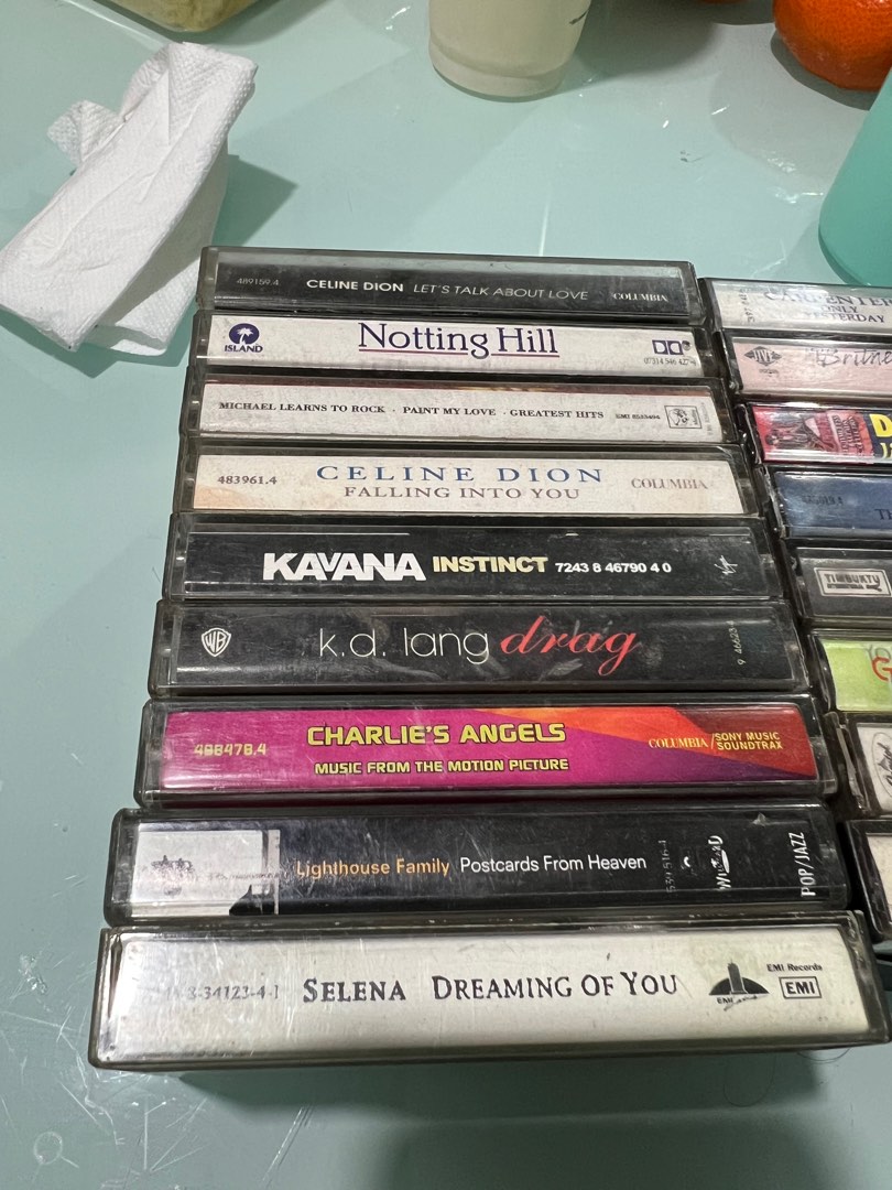 Cassette Tapes Movie Soundtrack Celine Dion Selena Abba Britney Spears Alysson Krauss On Carousell
