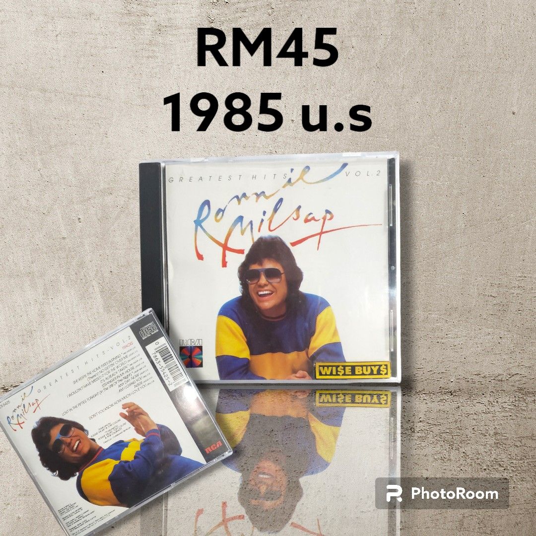 CD COUNTRY / 1985 US PRESS - RONNIE MILSAP _ GREATEST HITS VOL 2 ...