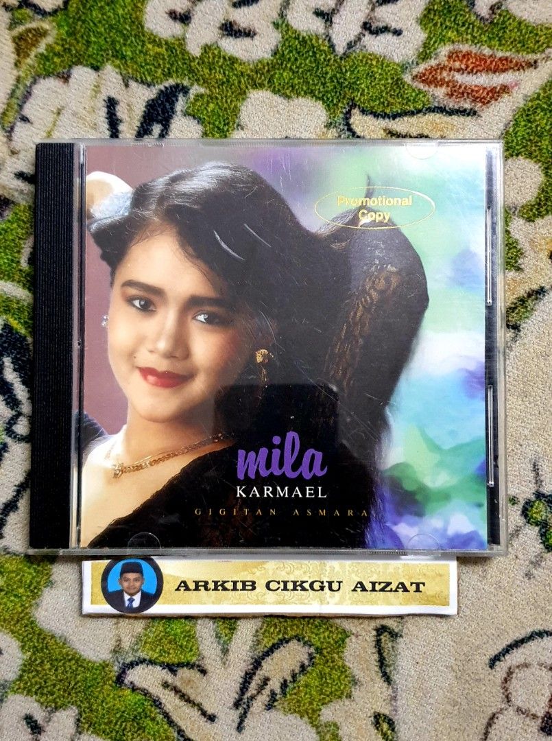 CD MILA KARMAEL - GIGITAN ASMARA (1ST PRESS), Hobbies & Toys, Music ...