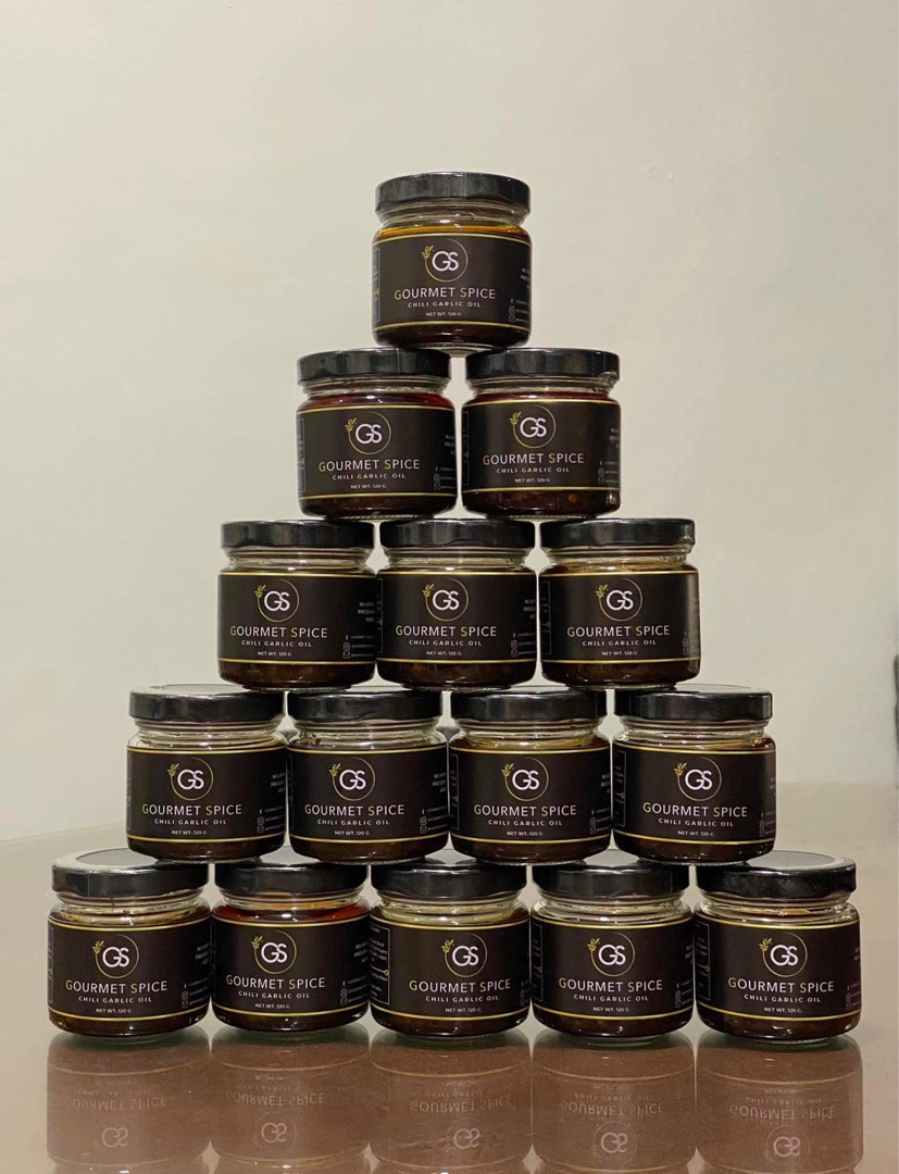 Chili Garlic Oil 120G, Food & Drinks, Spice & Seasoning on Carousell