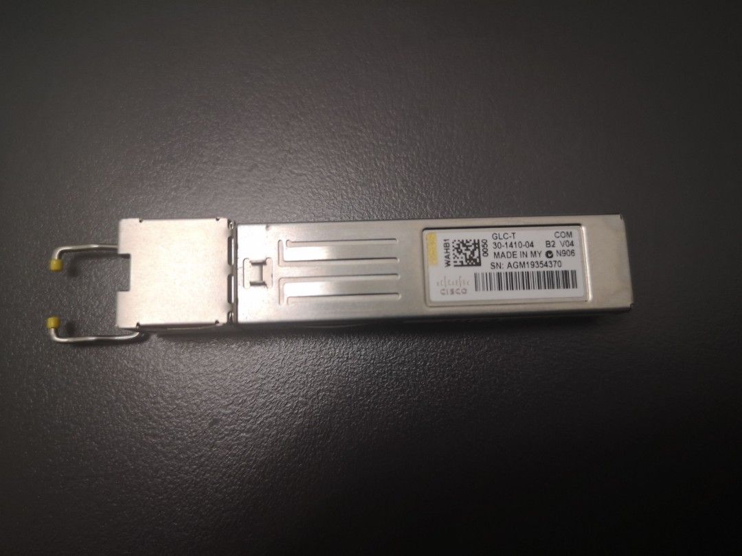 Cisco SFP GLC-T, Computers & Tech, Parts & Accessories, Networking on ...