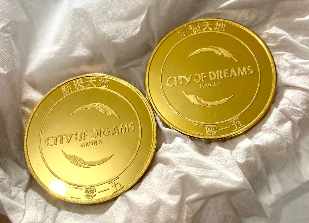City of Dreams Chinese Zodiac Rat and Rabbit Coins on Carousell