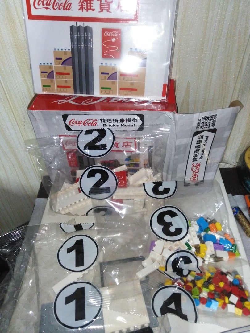 COCA-COLA Bricks Model on Carousell