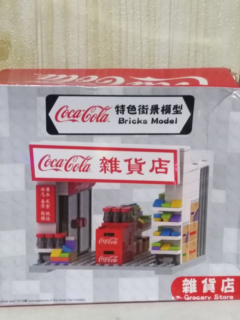 COCA-COLA Bricks Model on Carousell
