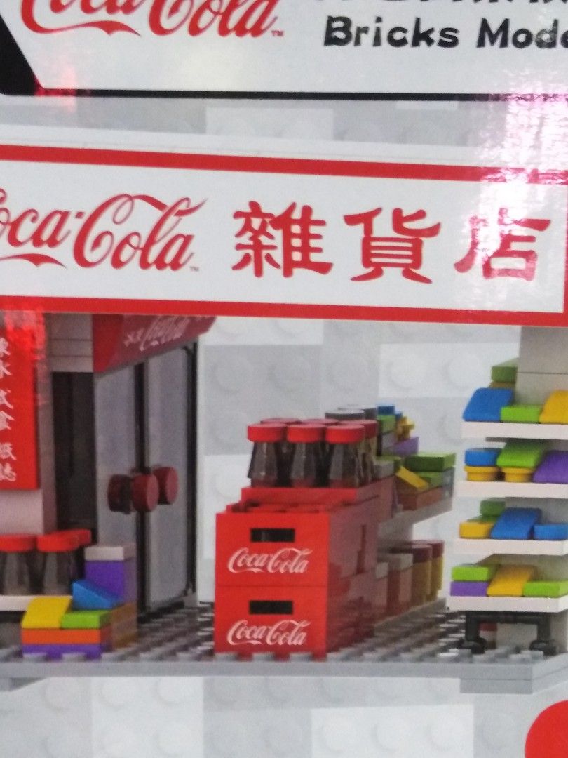 COCA-COLA Bricks Model on Carousell