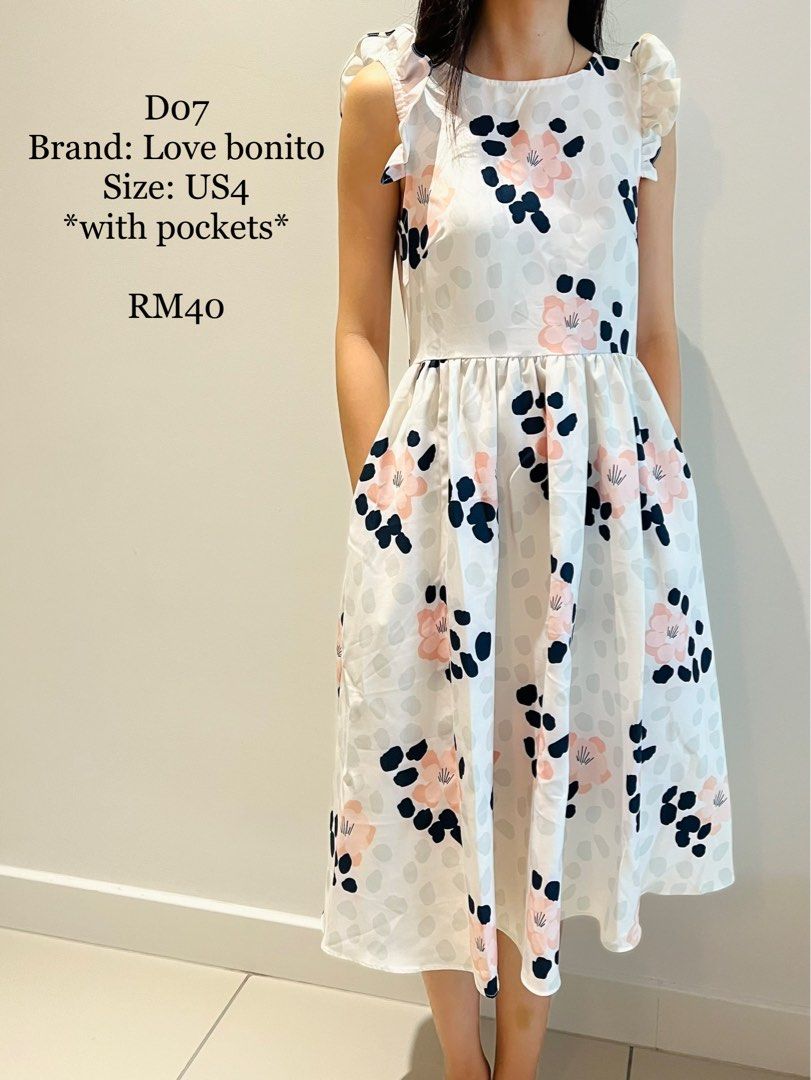 D07 White dress, Women's Fashion, Dresses & Sets, Dresses on Carousell