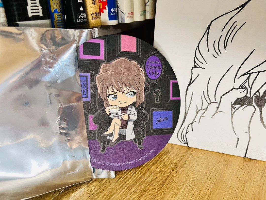 Detective Conan Set - Haibara Coaster and Uniqlo Conan Newspaper ...