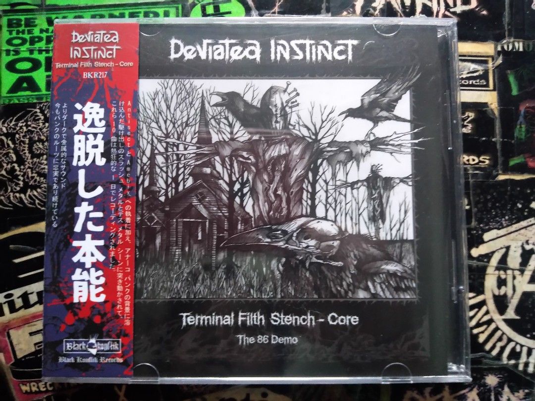 Deviated Instinct - Terminal Filth Stench-Core The 86 Demo CRUST Punk ...