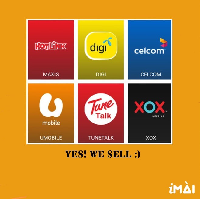 Malaysia DIGI/MAXIS/TUNETALK/UMOBILE/XOX/CELCOM Pin Reload / Instant ...