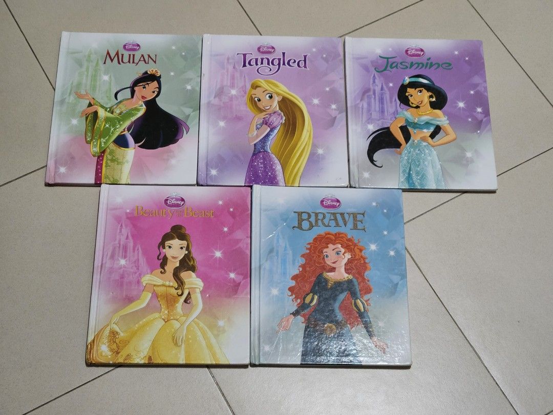 Disney Princess Book Set, Hobbies & Toys, Books & Magazines, Fiction ...