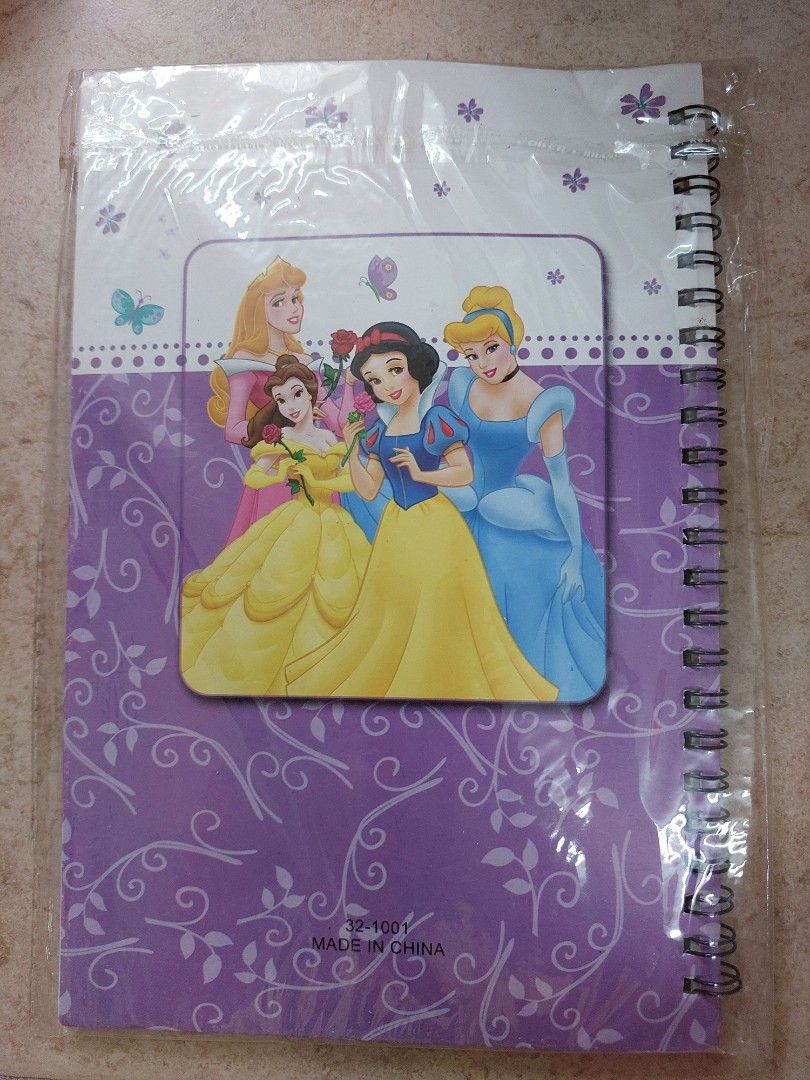 Disney Princess Notebook, Hobbies & Toys, Stationery & Craft ...