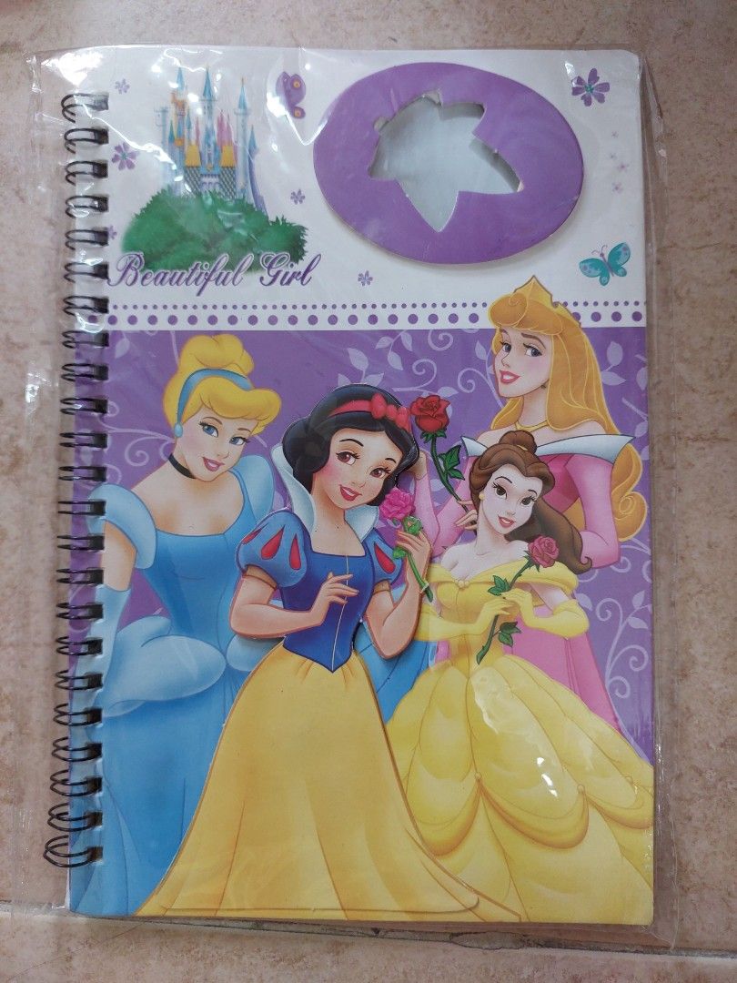 Disney Princess Notebook, Hobbies & Toys, Stationery & Craft ...