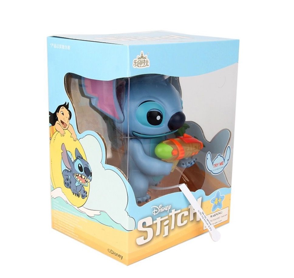 DISNEY STITCH FIGURES WITH MUSIC & SOUNDS & MOVEABLE HEAD & EYES (YS ...