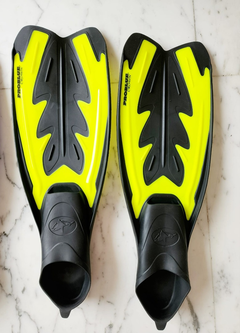 Diving fins Snorkeling fins, Sports Equipment, Other Sports Equipment ...