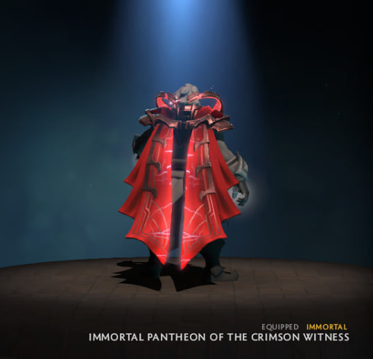 Dota 2 Zeus Immortal Pantheon of the Crimson Witness, Video Gaming, Gaming Accessories, In-Game ...