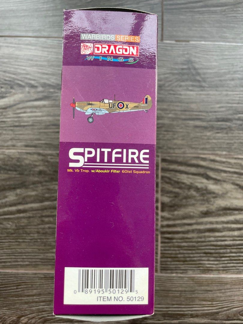 Dragon Warbirds 1/72 - Spitfire Mk. Vb Trop. W/Aboukir Filter 601st ...
