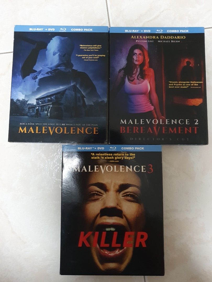 DVD : Malevolence (Not Blu Ray), Hobbies & Toys, Music & Media, CDs ...