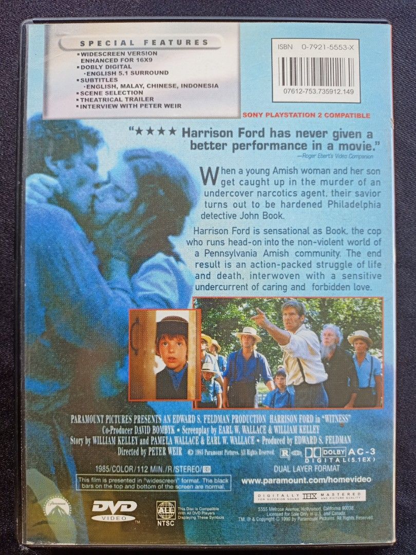 DVD Witness, Hobbies & Toys, Music & Media, CDs & DVDs on Carousell