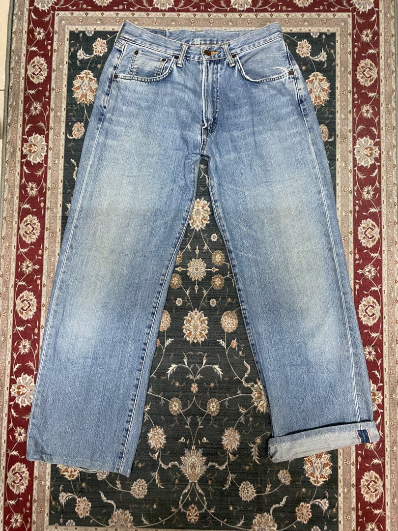 edwin 505 kepala kain, Men's Fashion, Bottoms, Jeans on Carousell