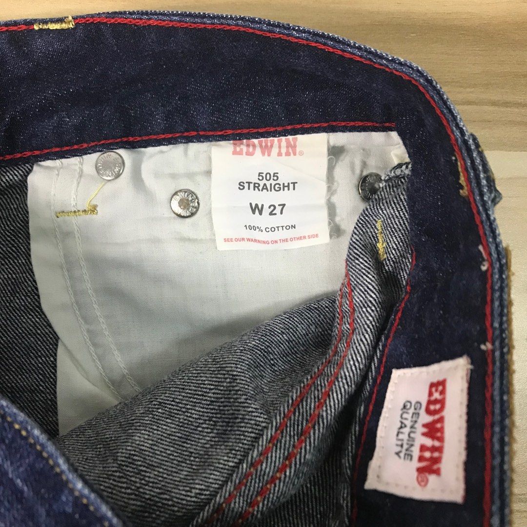 Edwin - Denim / Jeans Straight Cut, Men's Fashion, Bottoms, Jeans on ...